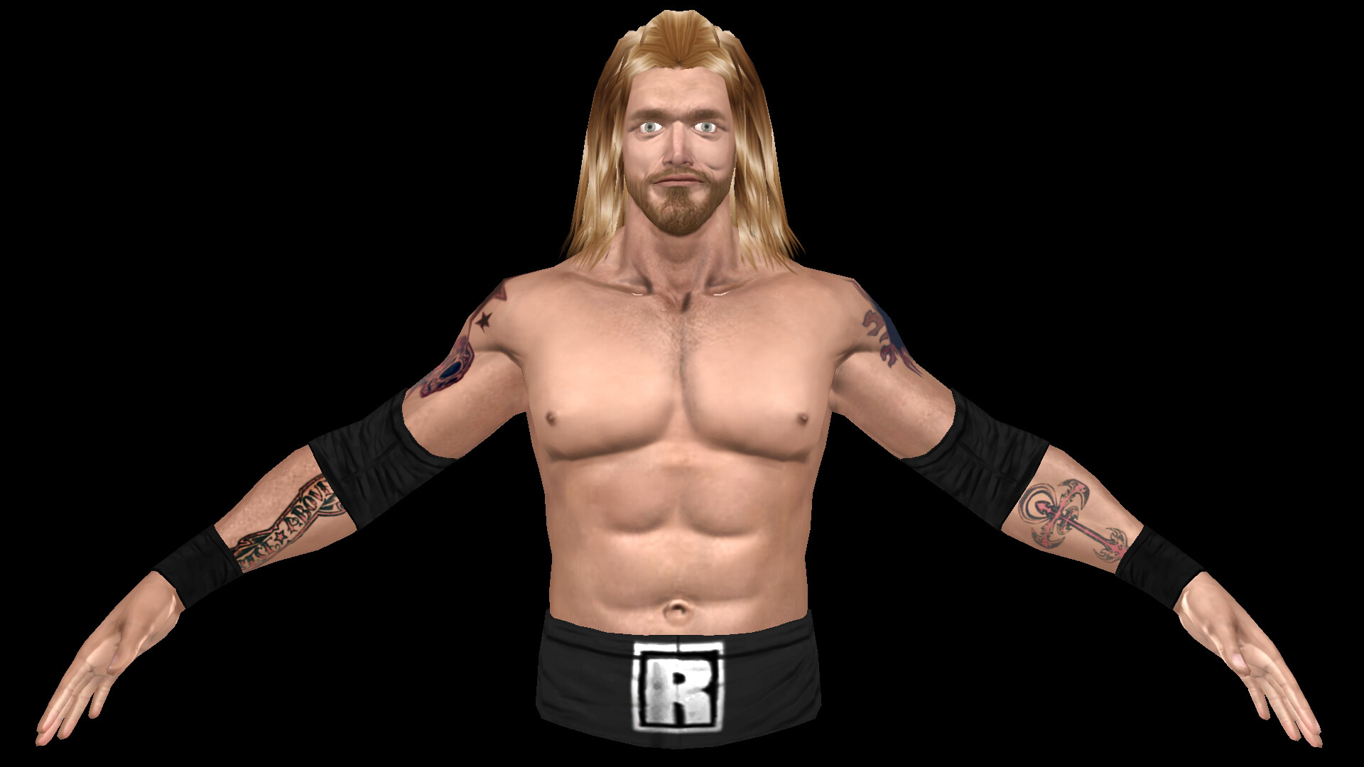 ArtStation - WWE gaming 3d Charcter model