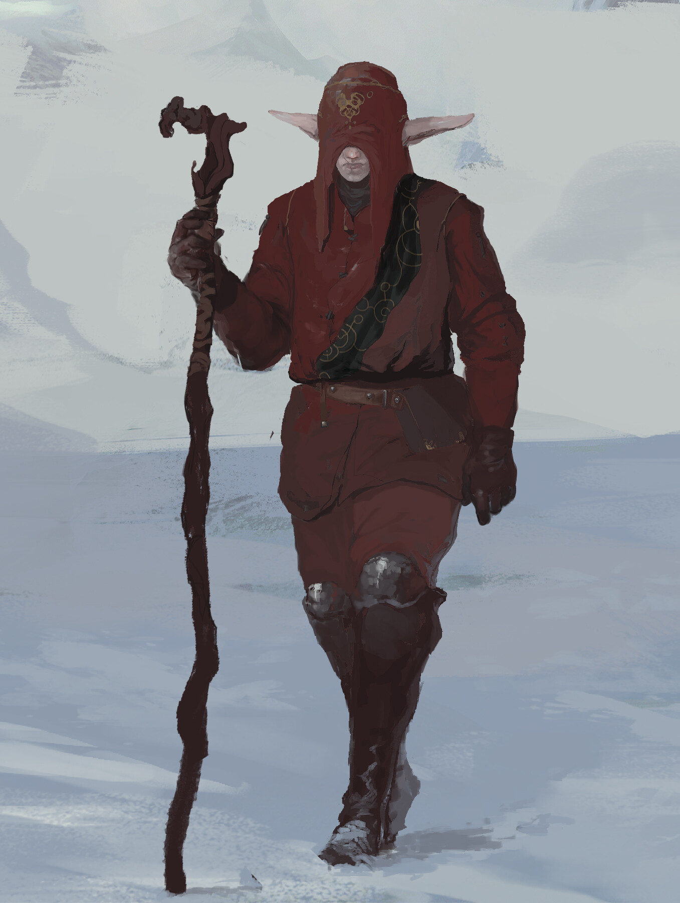 Ngandu Tshimanga - Elf Monk
