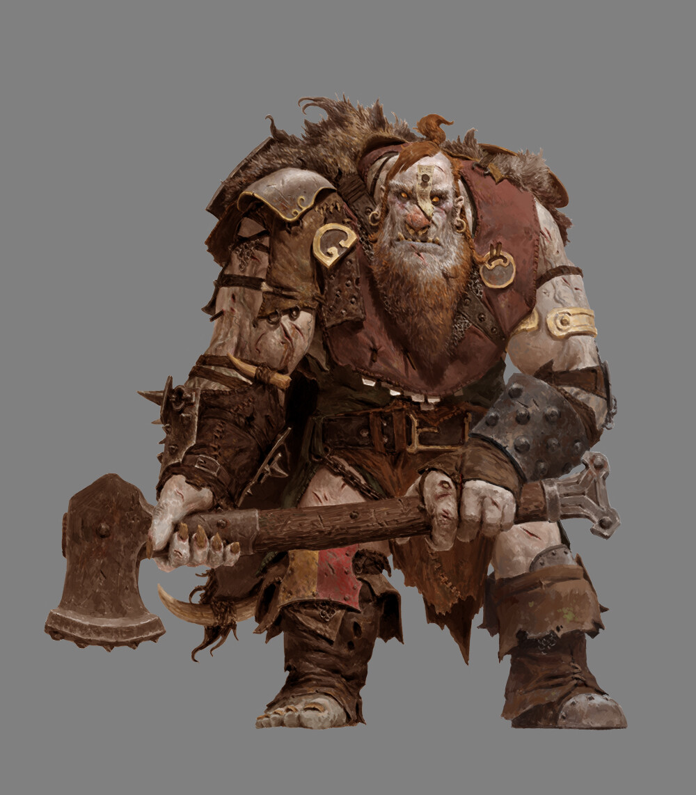 ArtStation - necro ogre 1