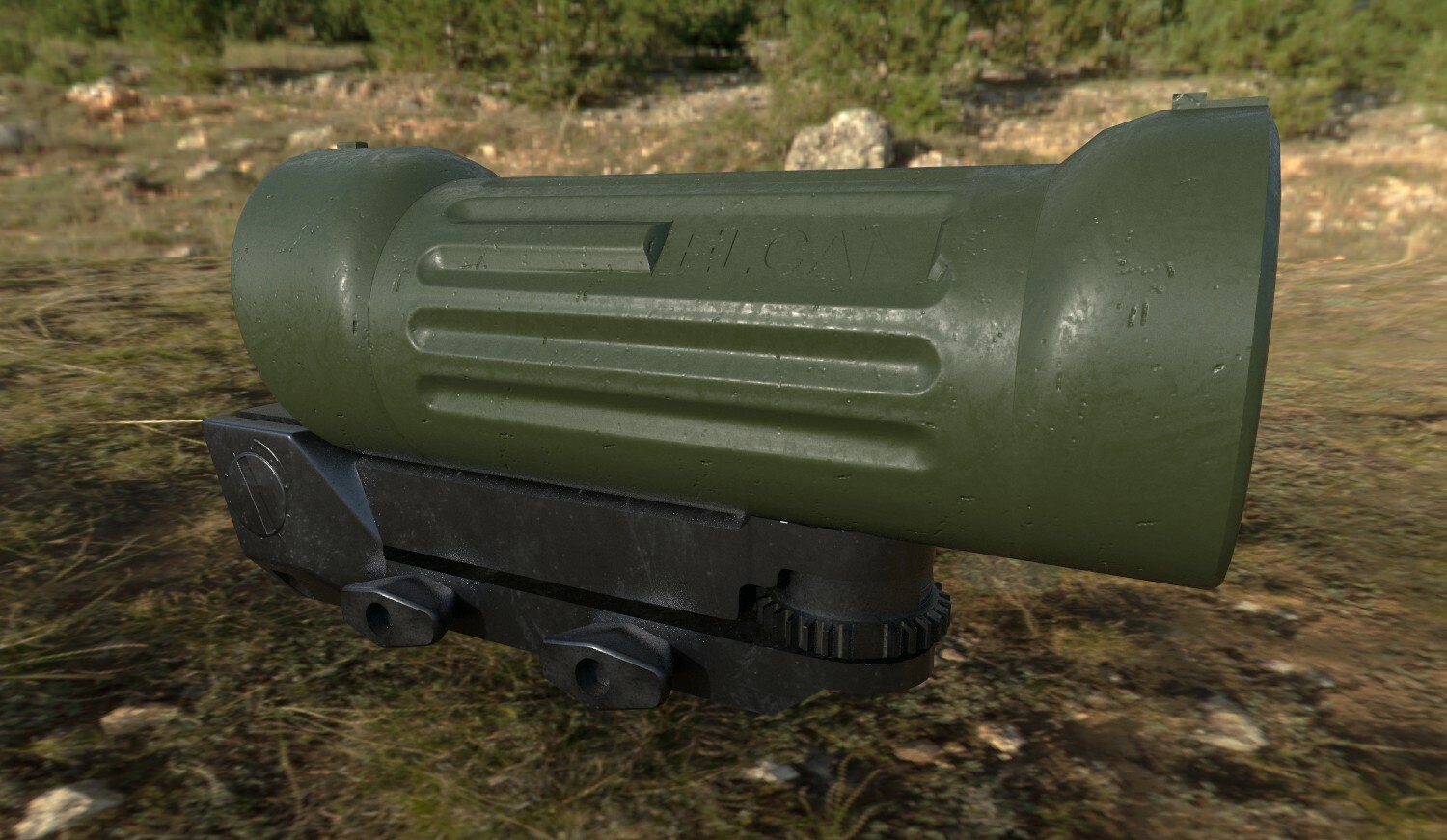 ArtStation - C79 Elcan (WIP)