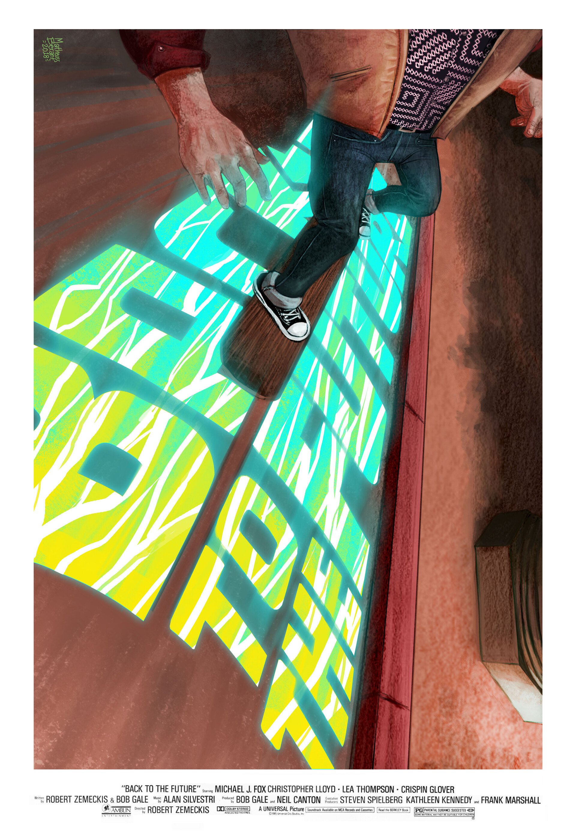 Matheuss Berant - BACK TO THE FUTURE Fanart Poster