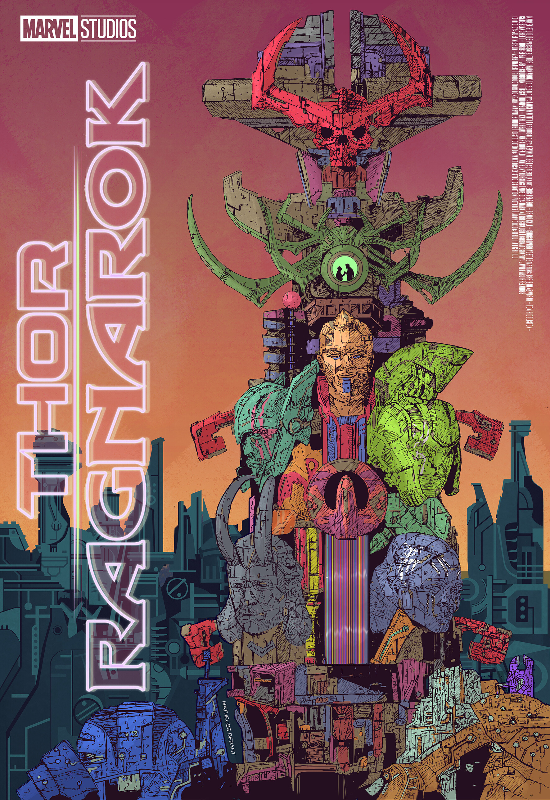 ArtStation - Thor Ragnarok Fanart Poster