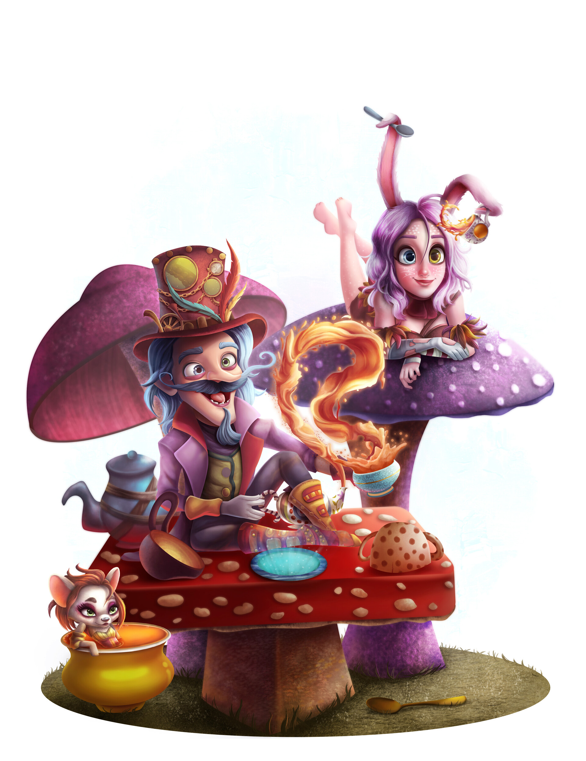 ArtStation - Tea Party!