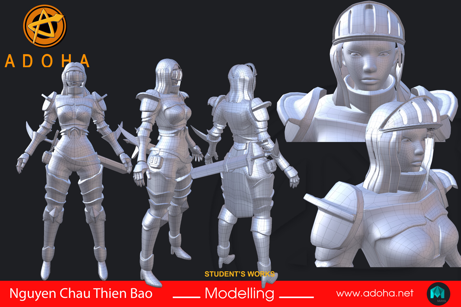 ArtStation - Highpoly modeling