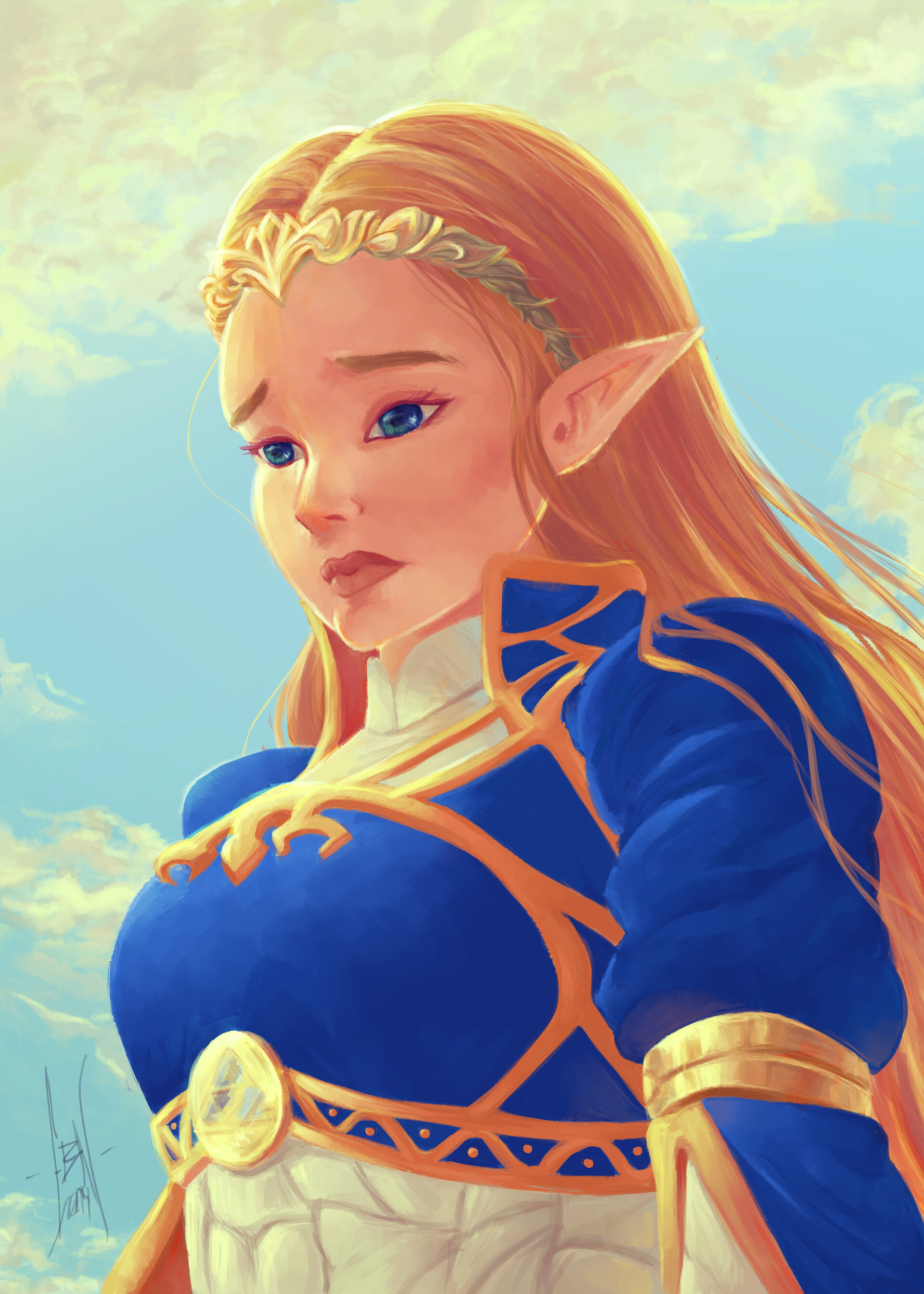 ArtStation - Princess Zelda