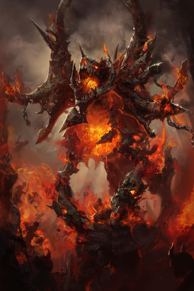 ArtStation - Fire Dog