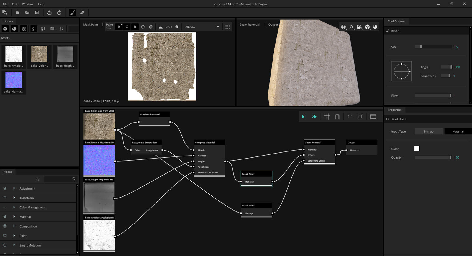 Grzegorz Baran - Concrete - Photogrammetry based Environment Texture