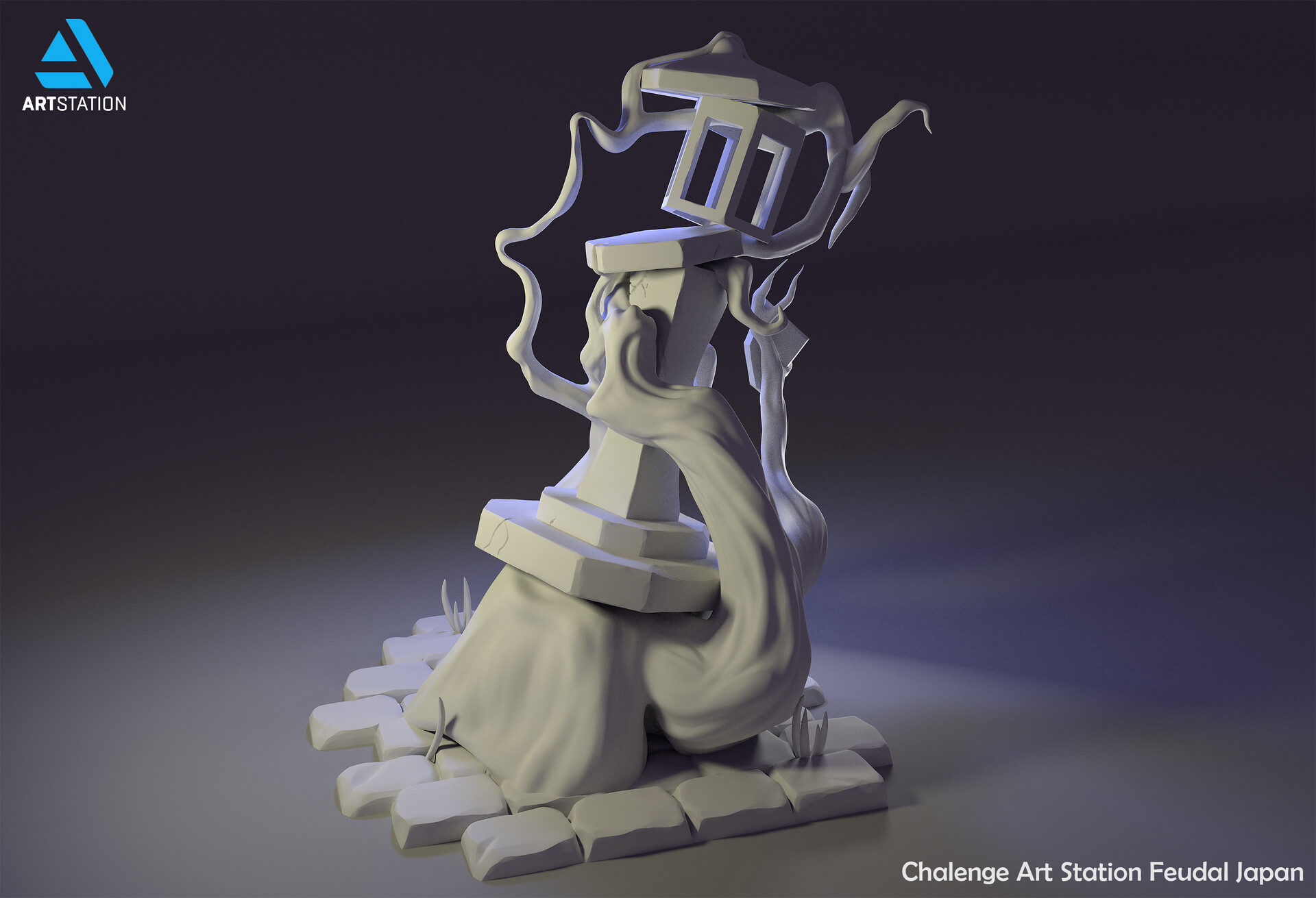 Alexandre Rivollier - Chalenge Feudal Japan - Prop Art