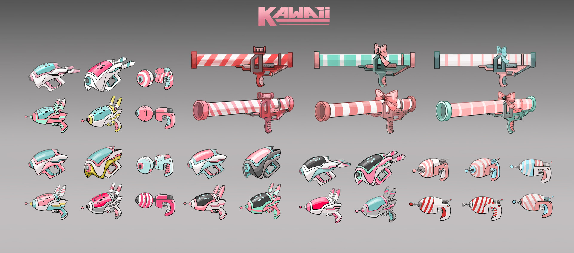 ArtStation - Weapon concept art.