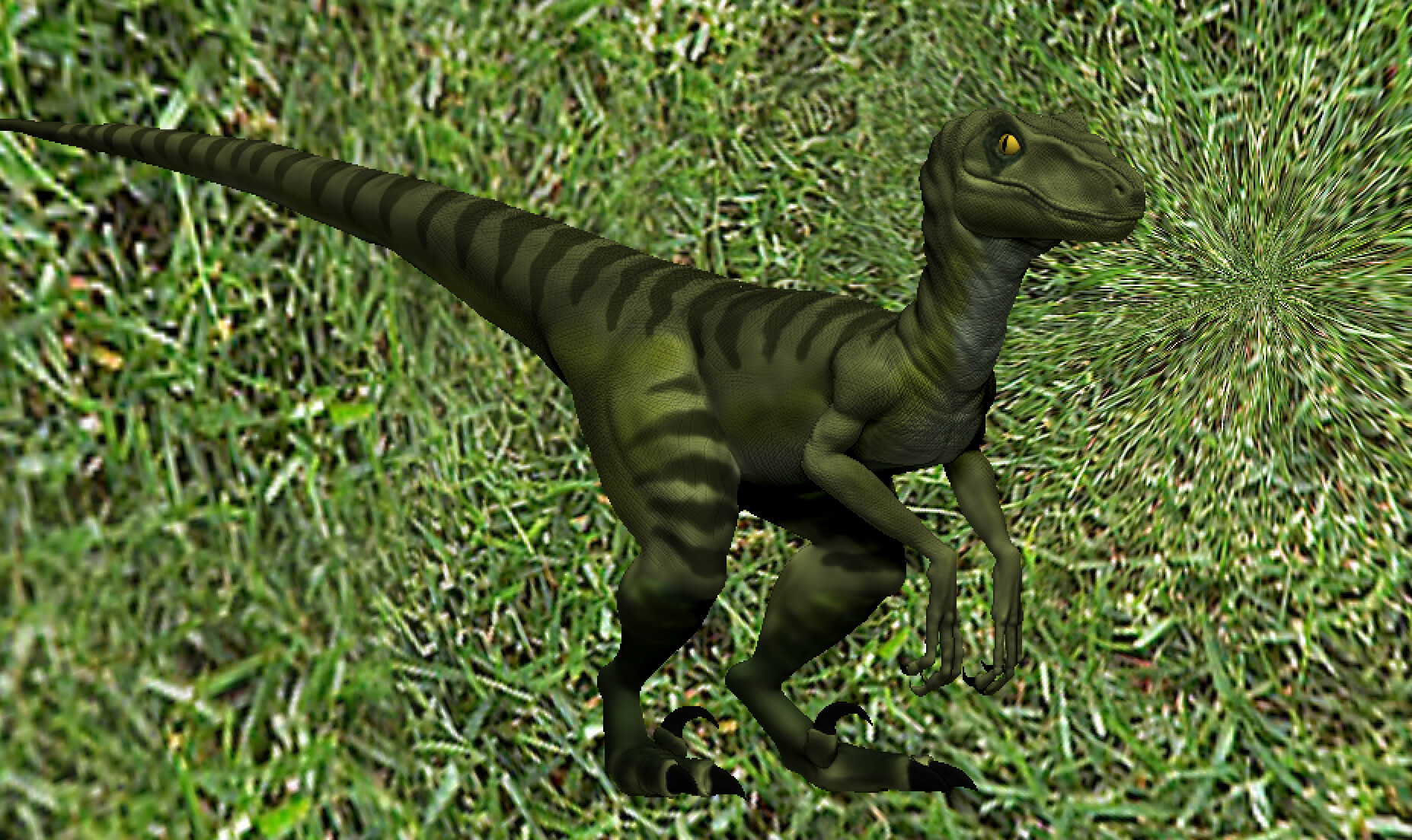 ArtStation - Velociraptor 3D Model