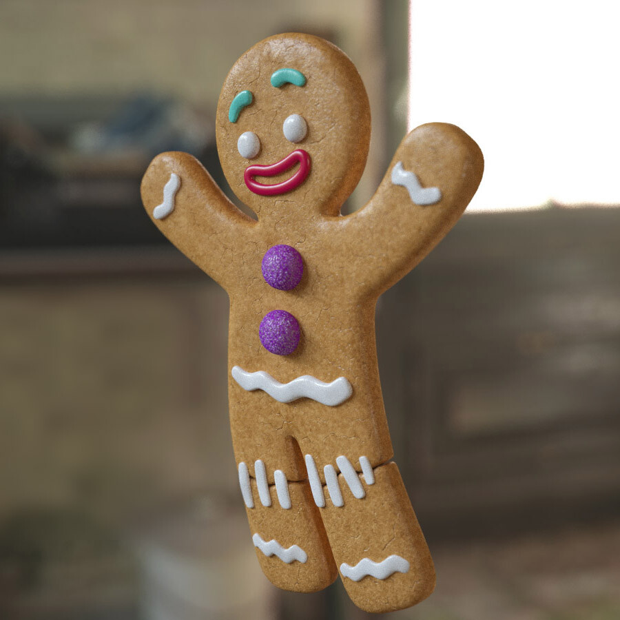 ArtStation - Gingerbread Man