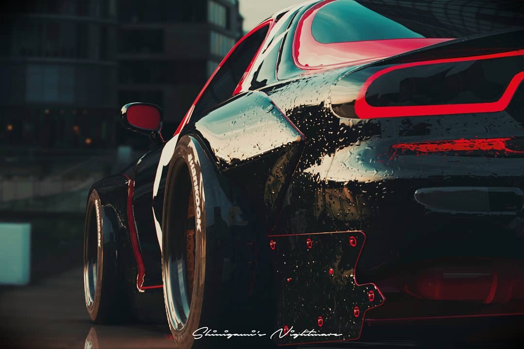 ArtStation - RocketBunny Rx-7 // Showcase
