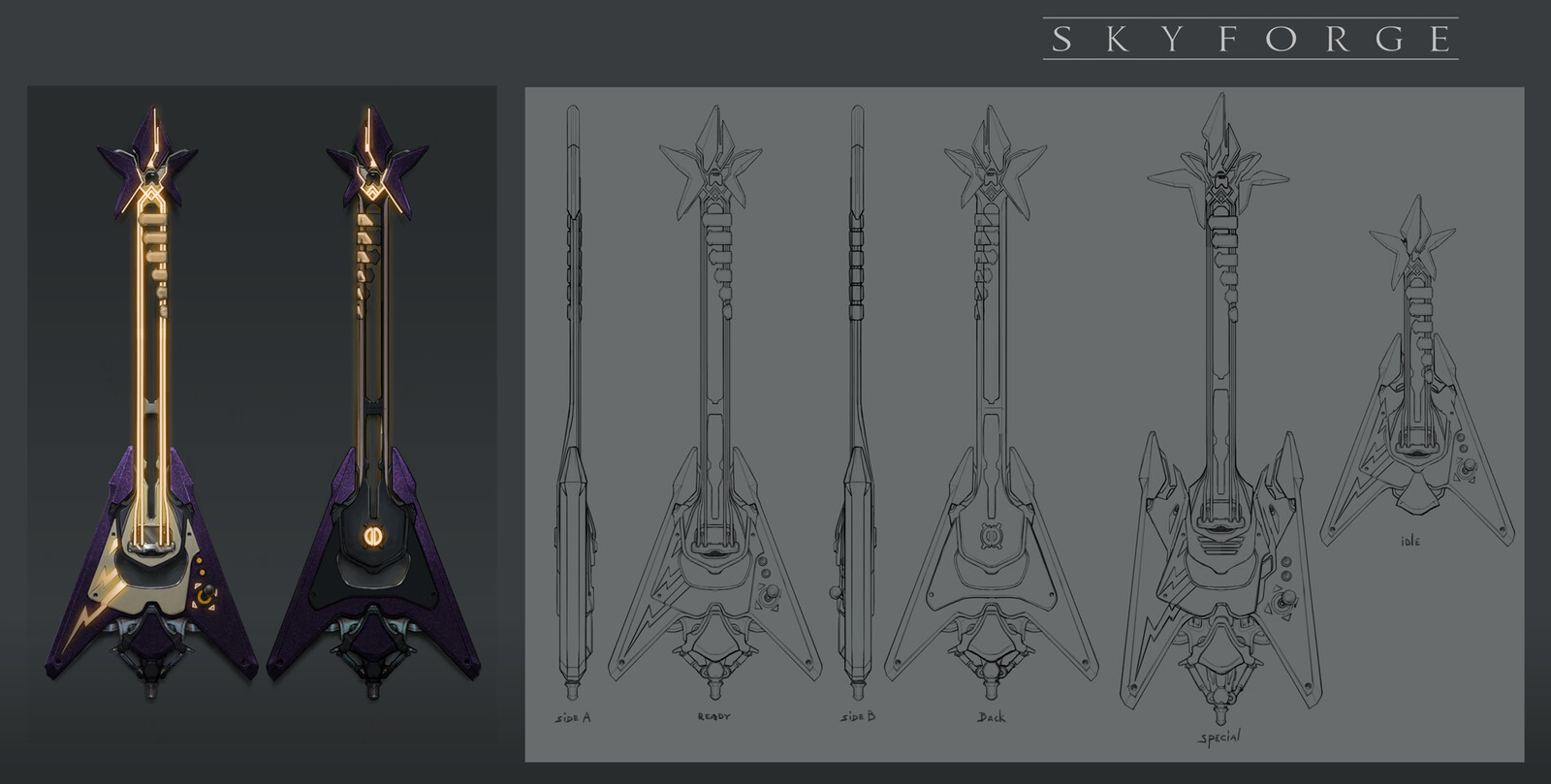 Dmitry Cherevatenko - Soundweaver (bard) class weapon