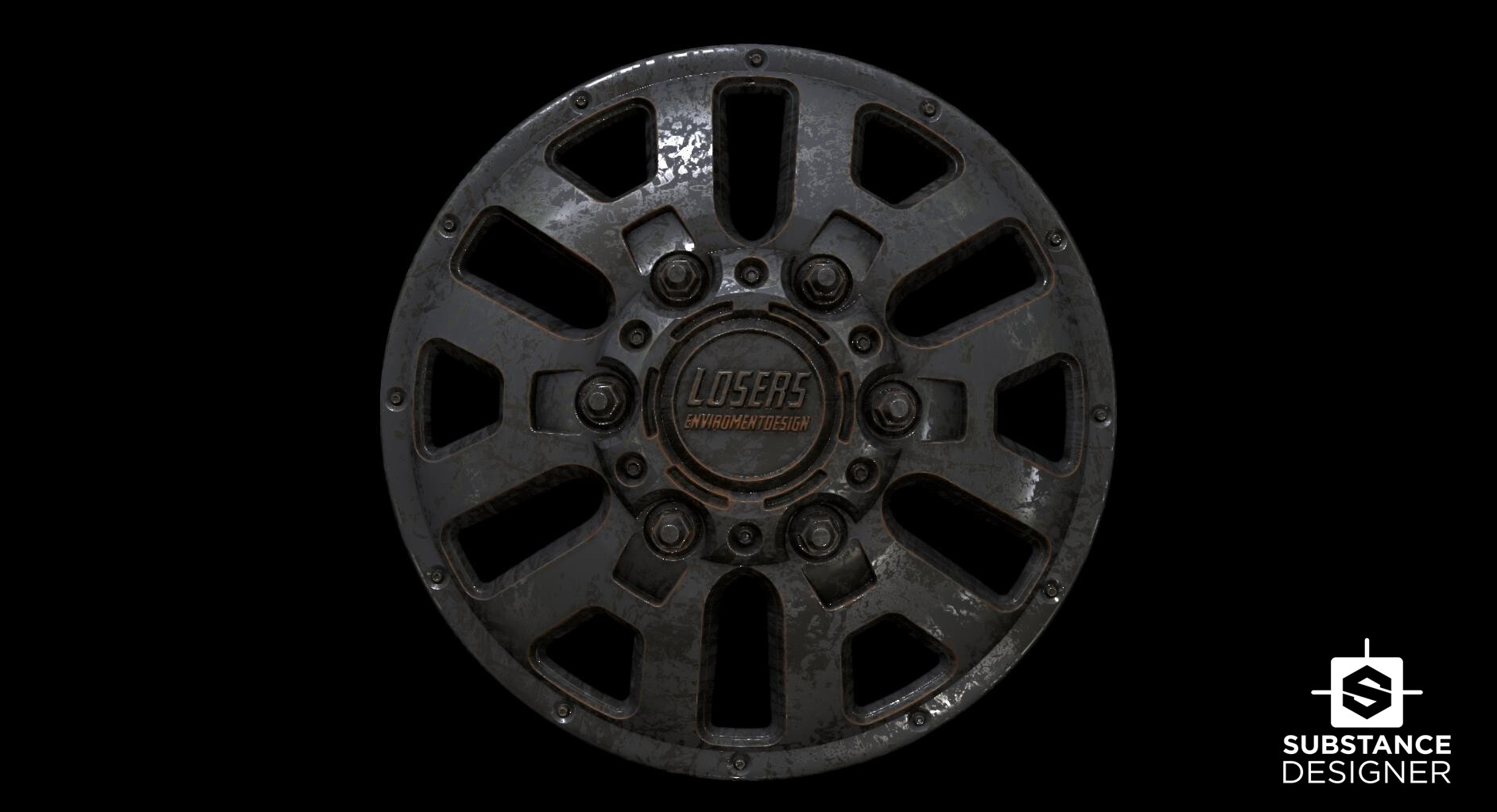 Losers - Substance Designer Wheel