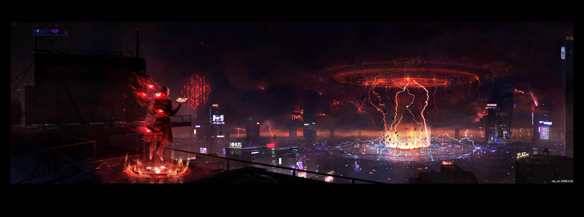 ArtStation - Magic array city