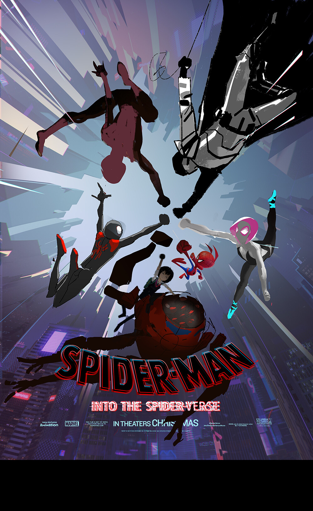 ArtStation - Into the Spider verse Work