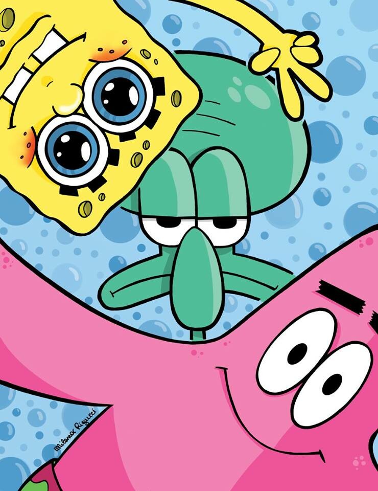 ArtStation - Spongebob - Selfie!