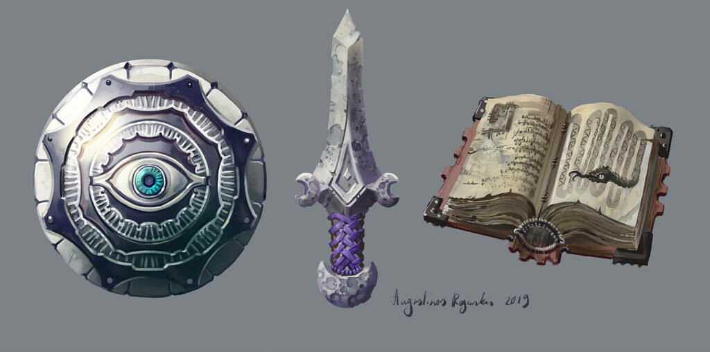 ArtStation - Stone Sword