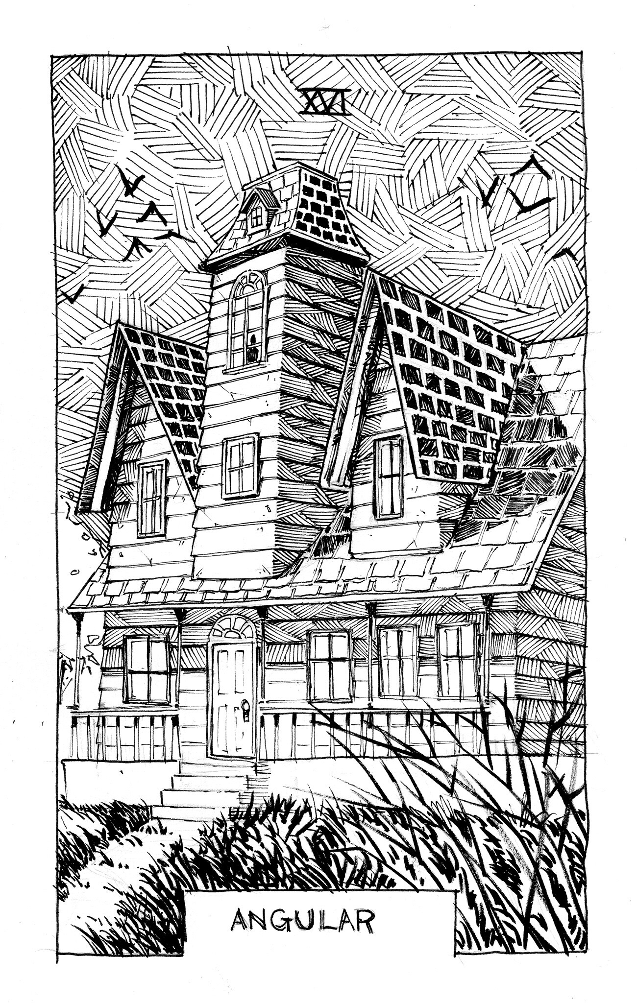 Robin Morley - Inktober 2018