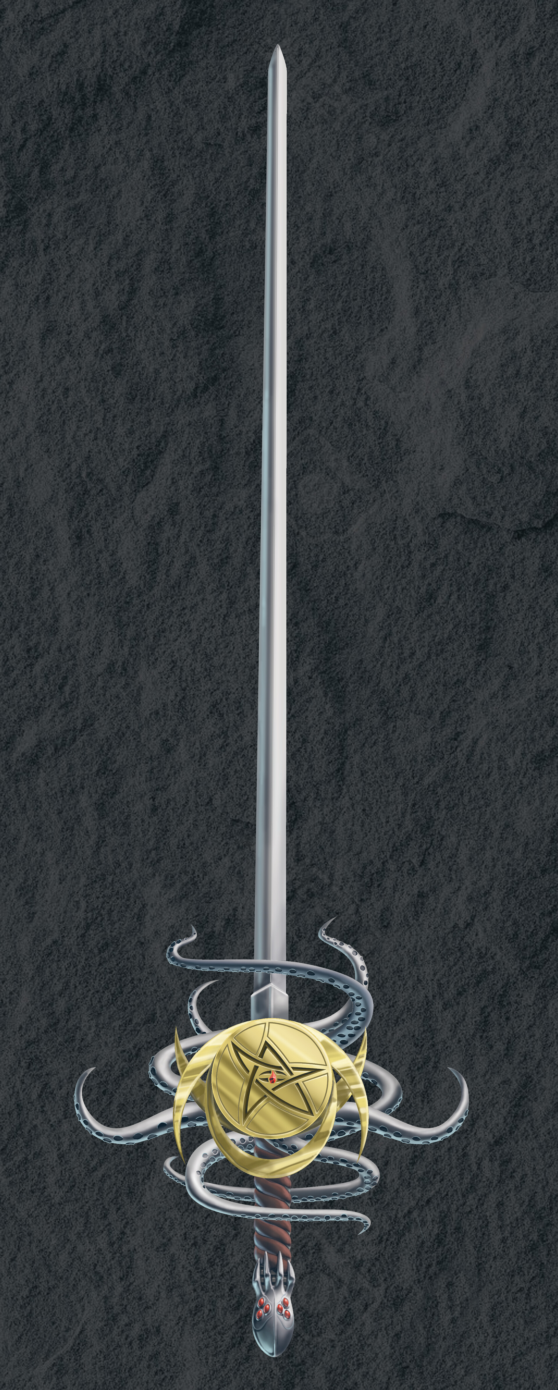ArtStation - Curse of the Forgotten - Cursed Rapier