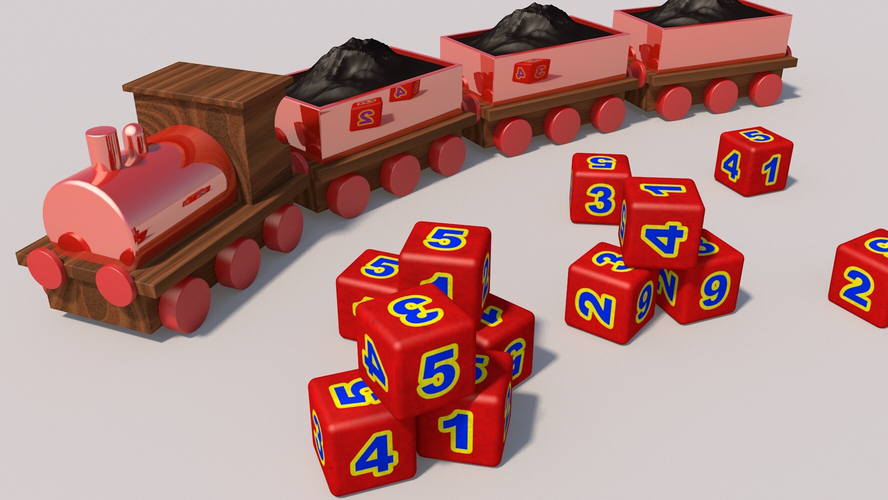 ArtStation - Toy Train