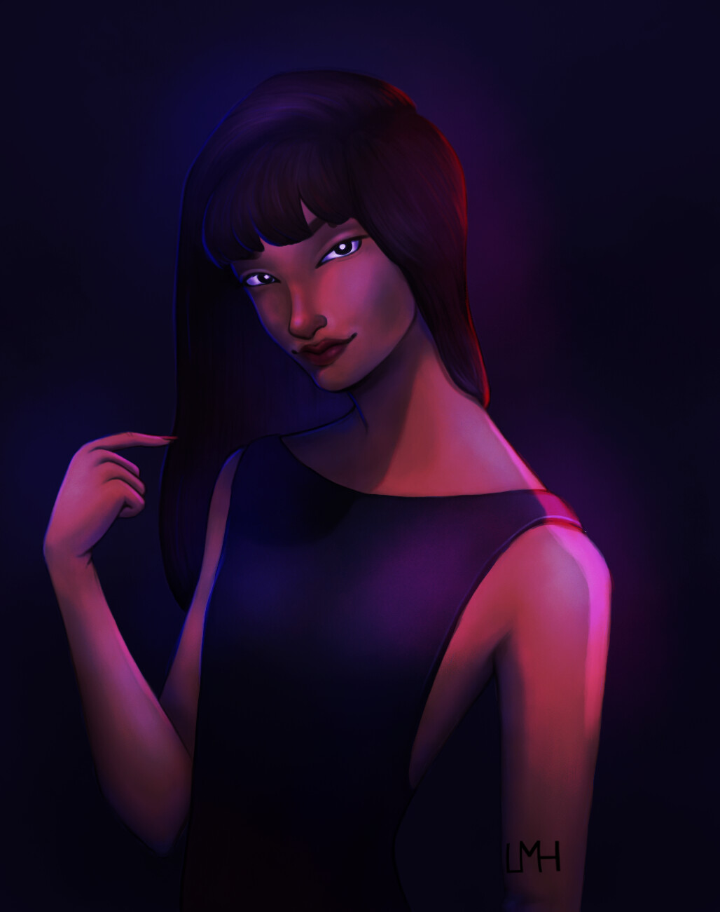 ArtStation - Greyscale Portrait