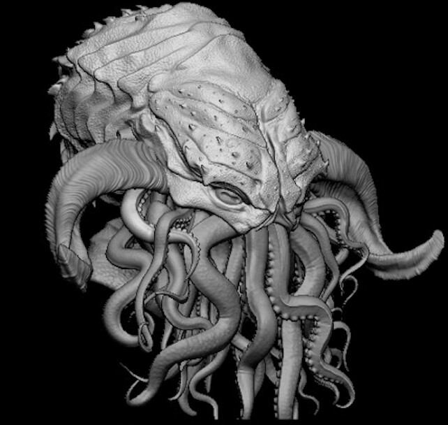 ArtStation - Cuthulu WIP