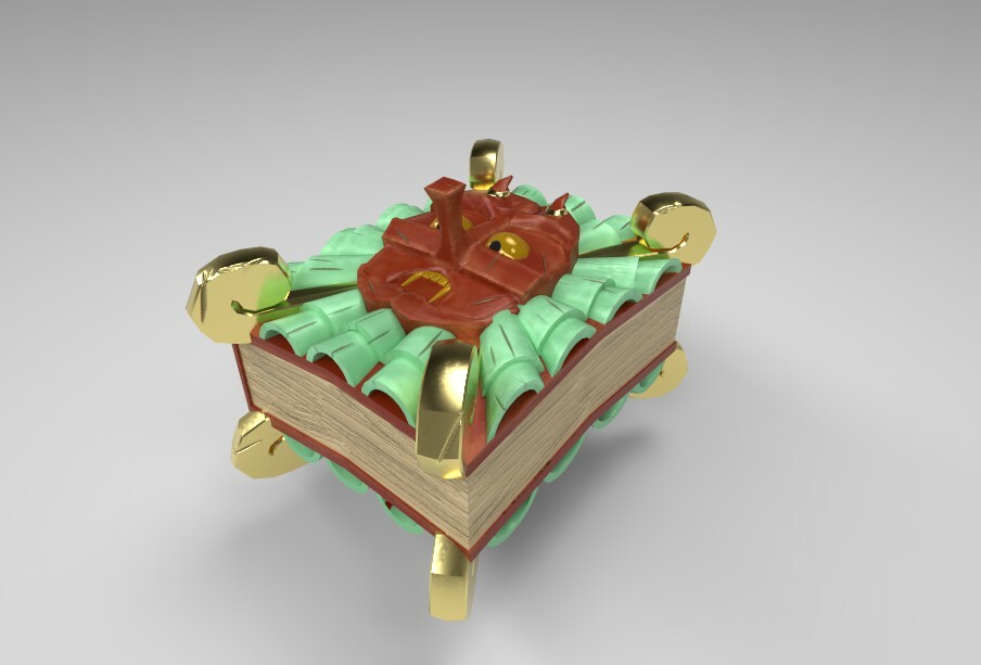 ArtStation - WIP Oni Book