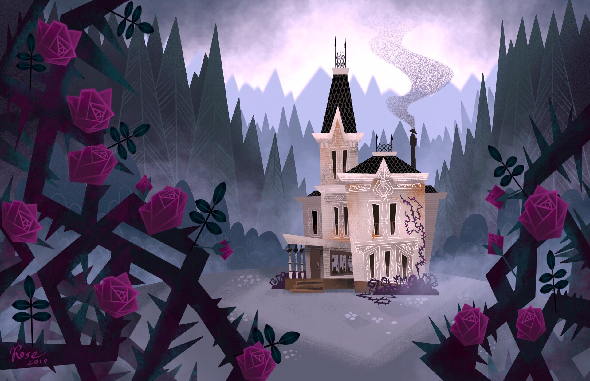 ArtStation - The House of Roses