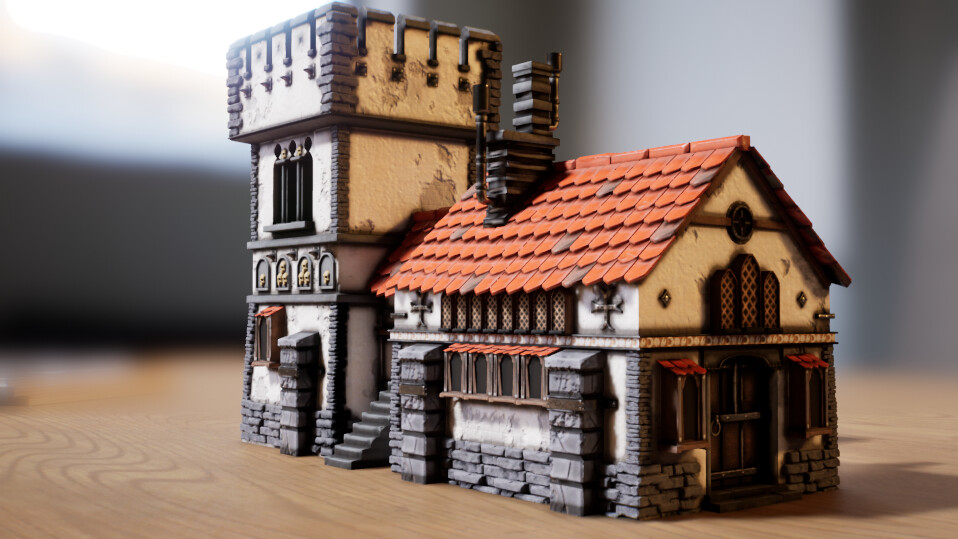 Aiden Huxley - Warhammer Fortified Manor House