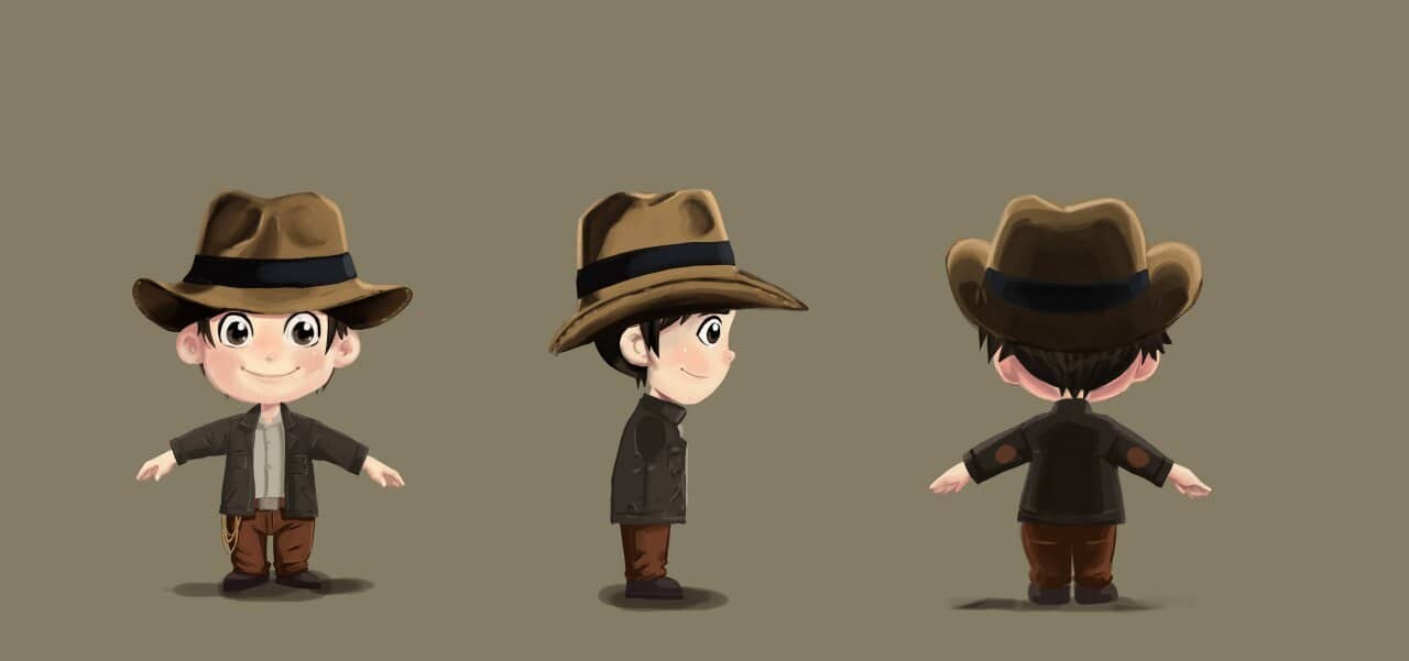 ArtStation - alif & sofia character design