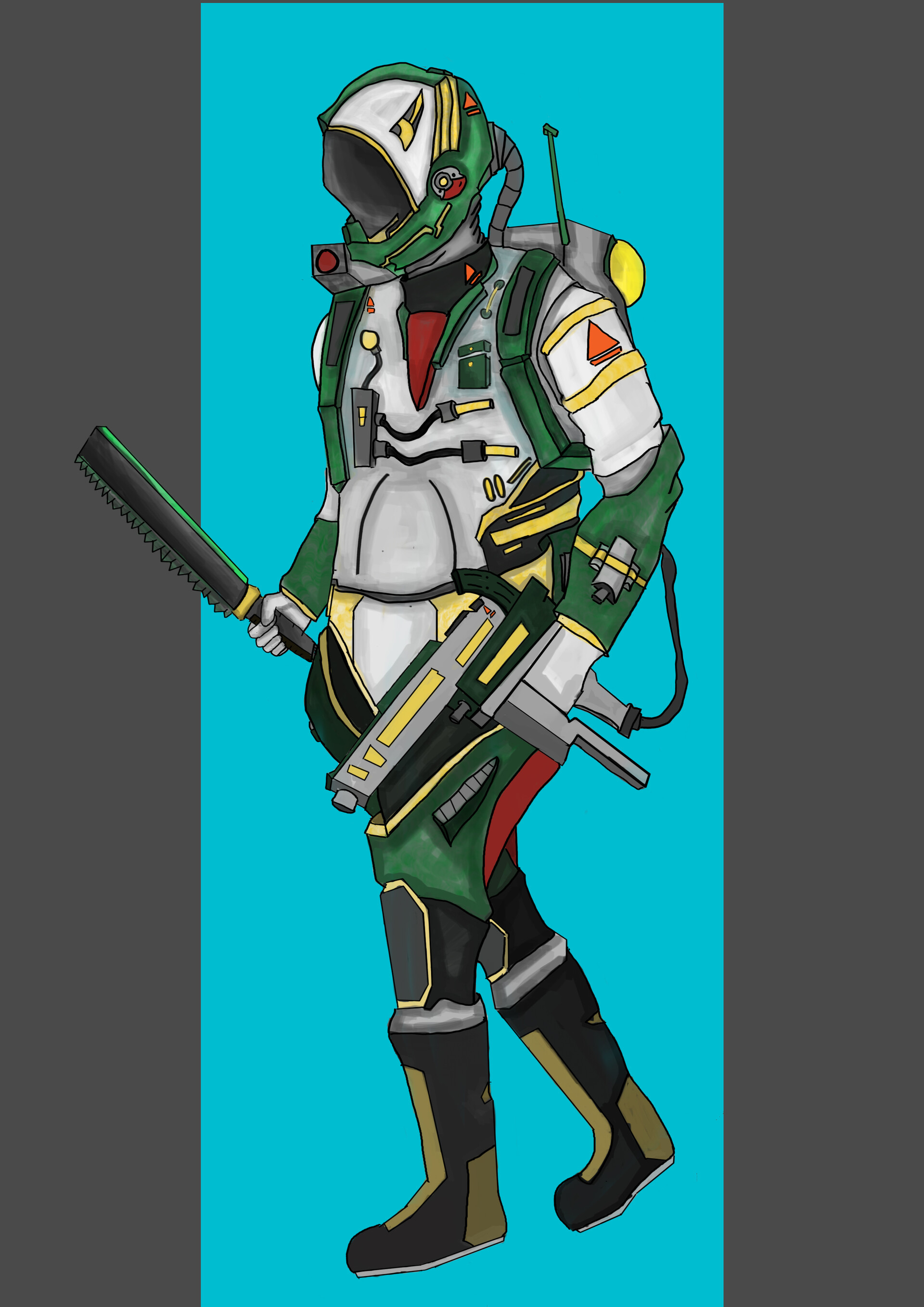 ArtStation - Space Trio