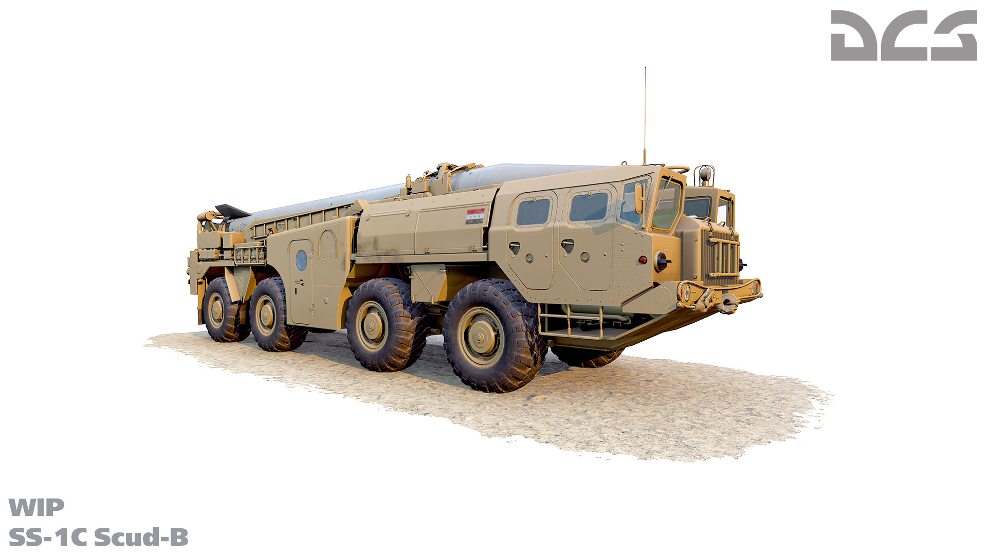 ArtStation - Scud B Rocket Launcher