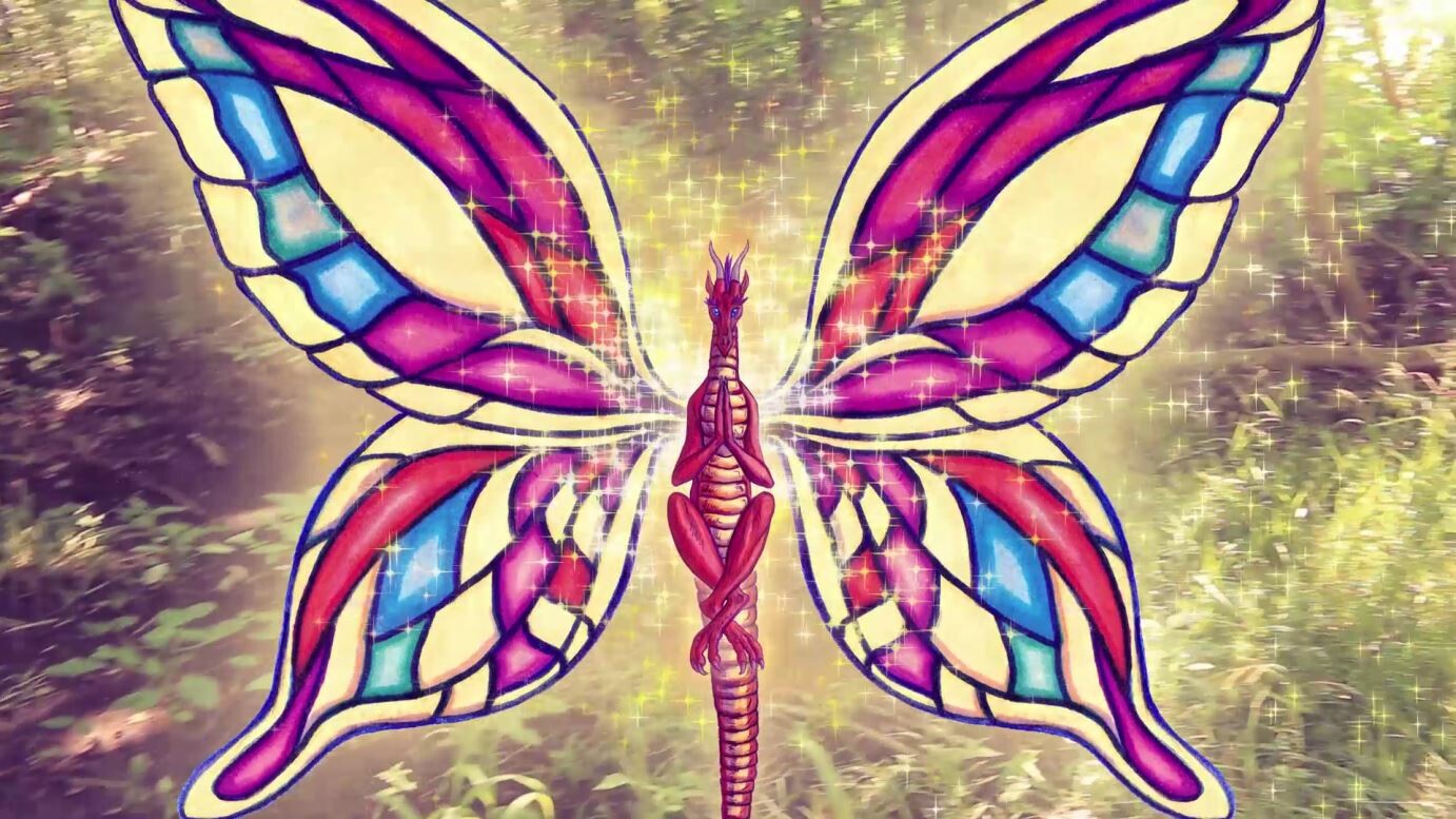 Kandice Kathleen Zimbleman 任思麒 - Inktober Dragon Fae VFX Puppet Animation