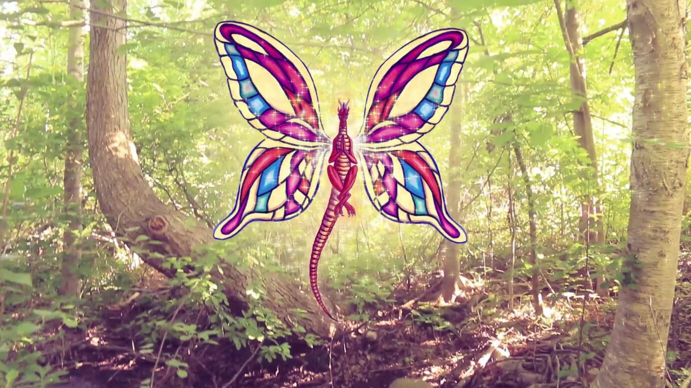 Kandice Kathleen Zimbleman 任思麒 - Inktober Dragon Fae VFX Puppet Animation