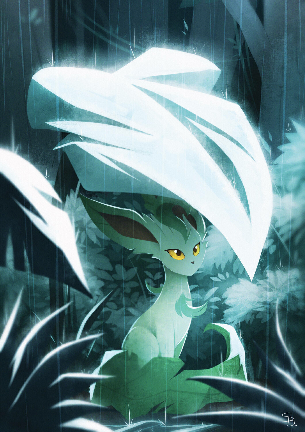 ArtStation - Leafeon - Eevevolution Zine