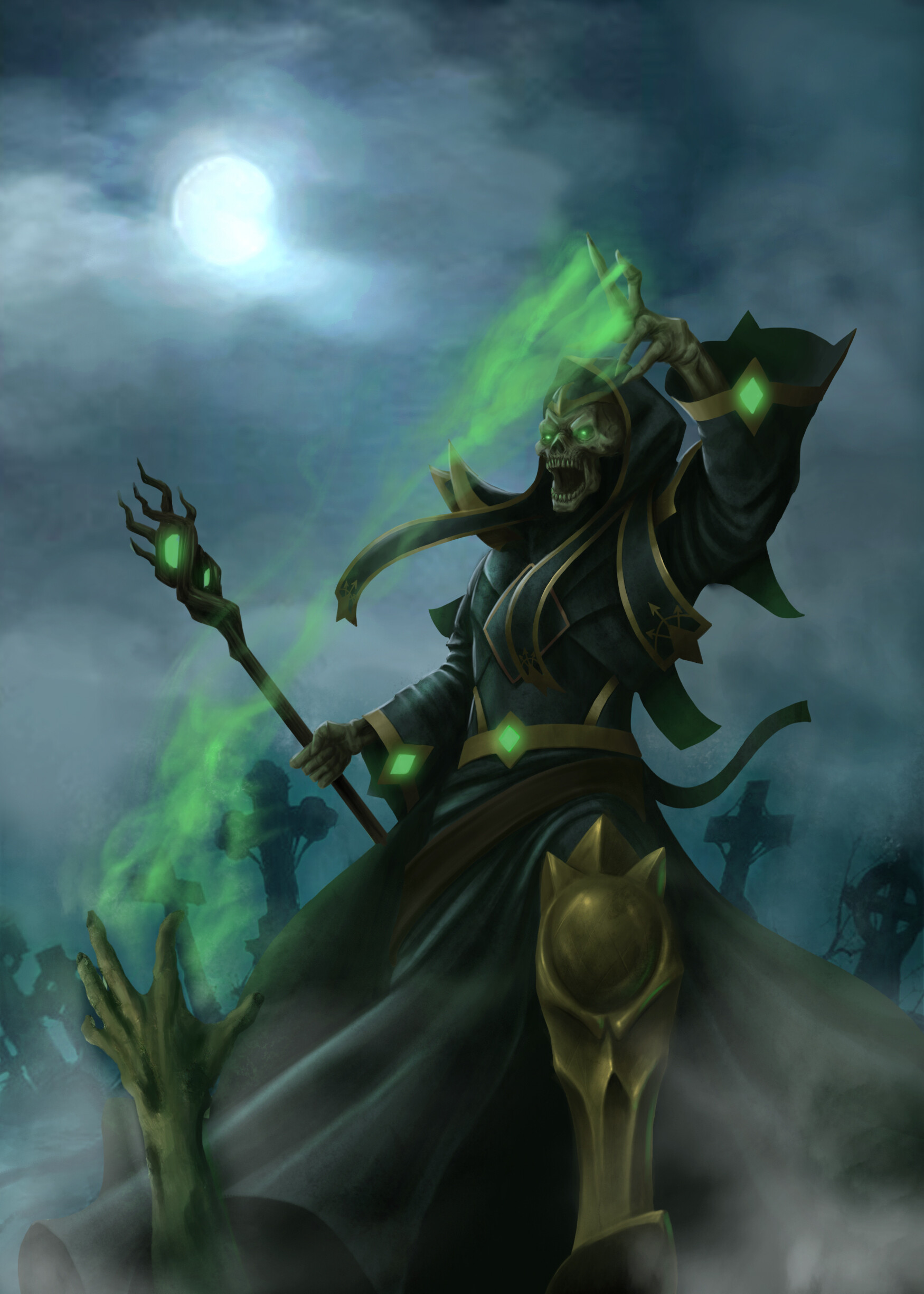 ArtStation - lich priest