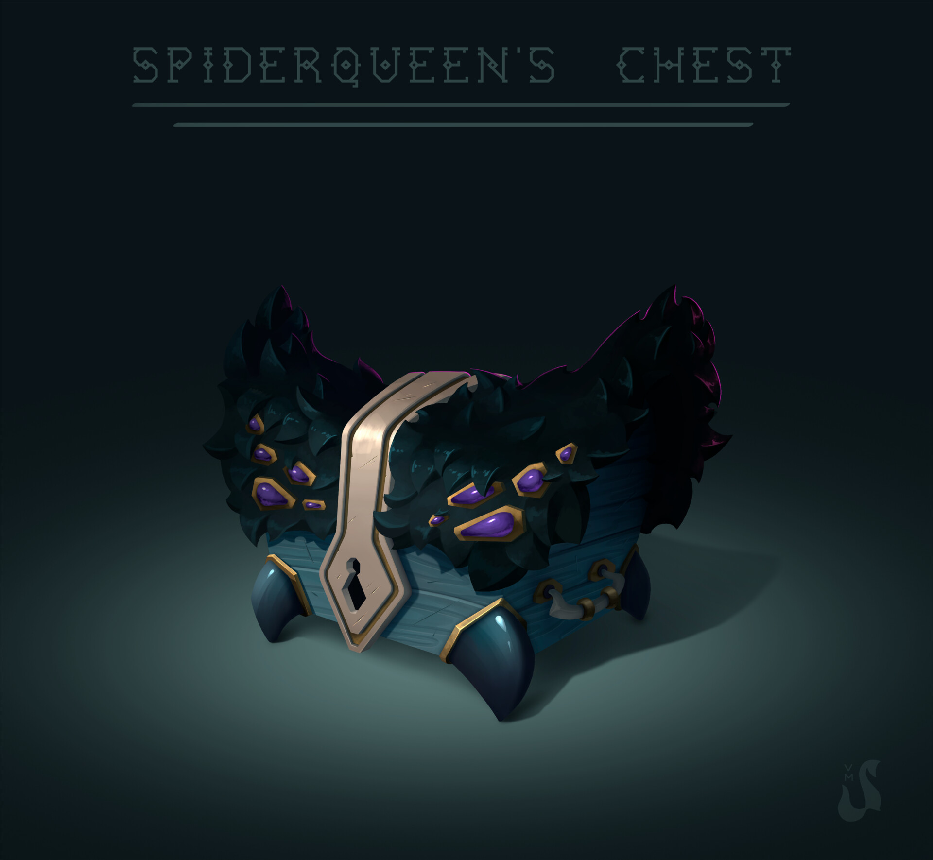 ArtStation - Spiderqueen's Chest