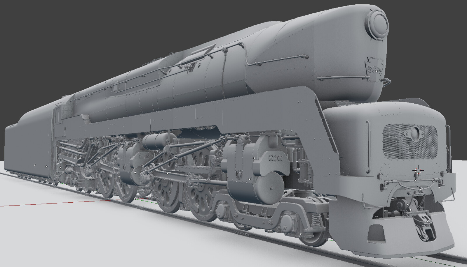 Steve Hawirko - The Pennsylvaniasarus - PRR T1 Steam Locomotive