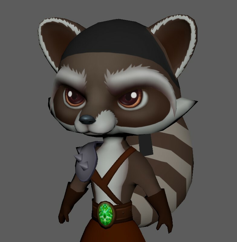 ArtStation - Raka - The Racoon