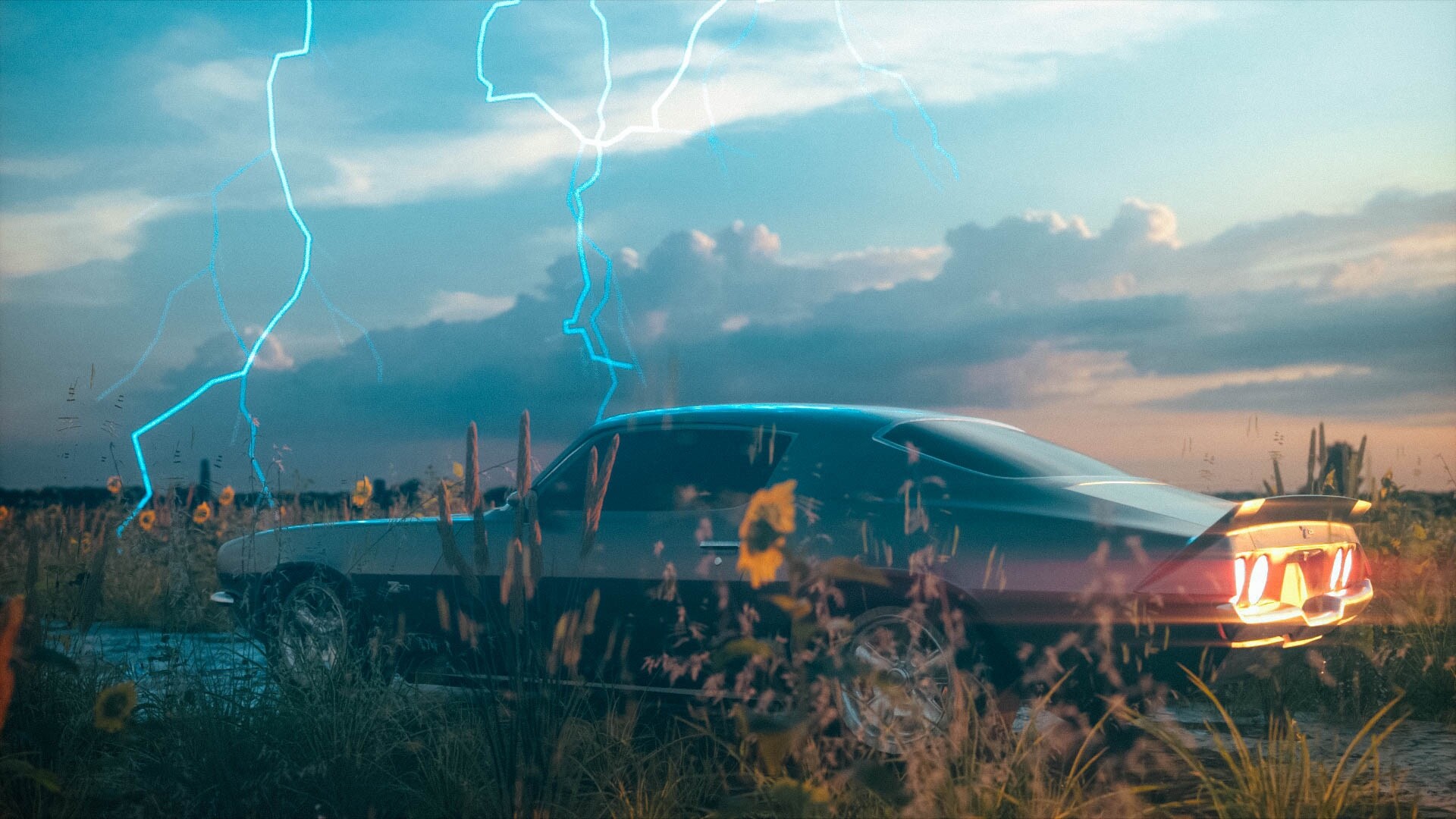 ArtStation - Lightning drive