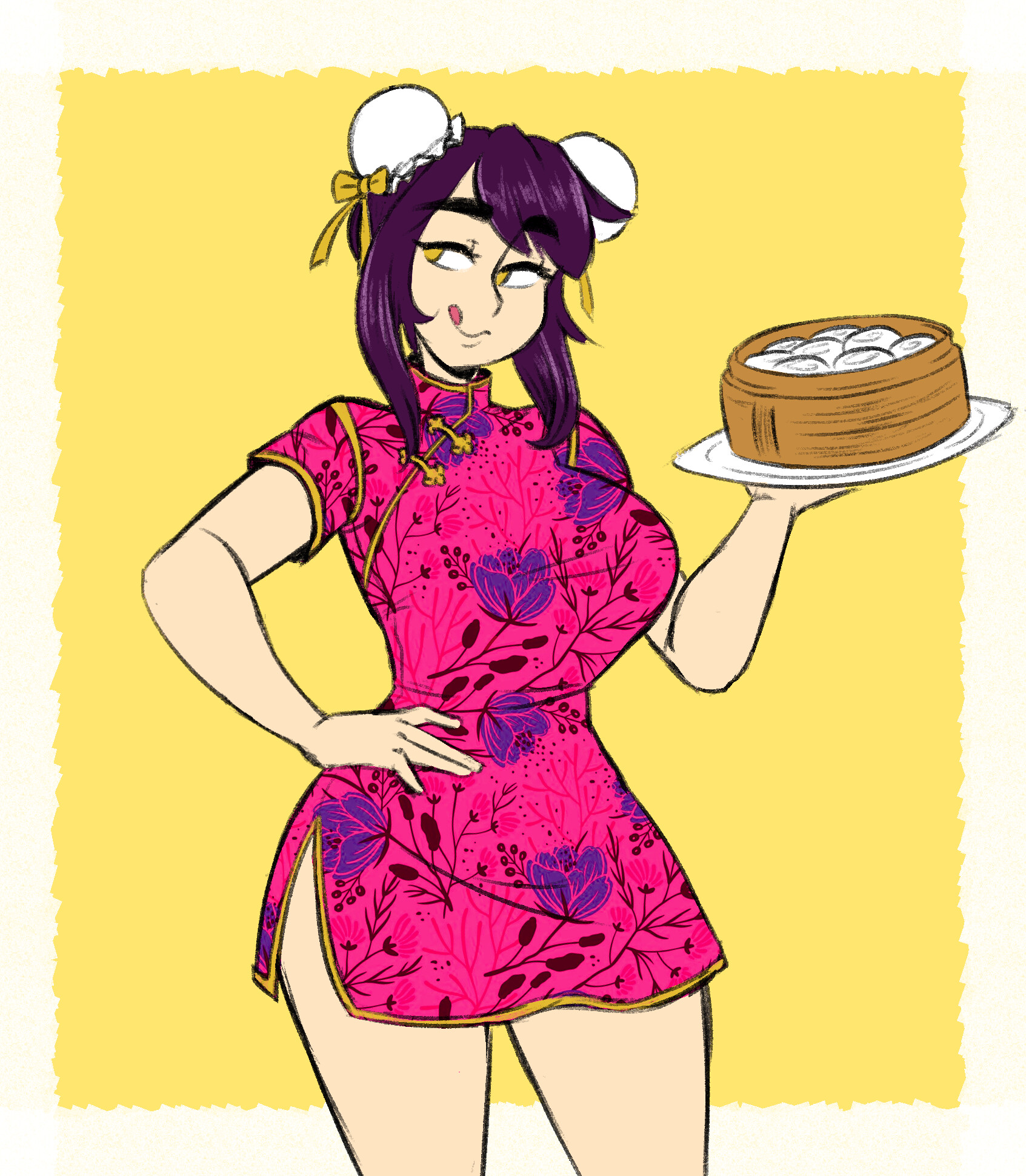 ArtStation - Bun Waitress