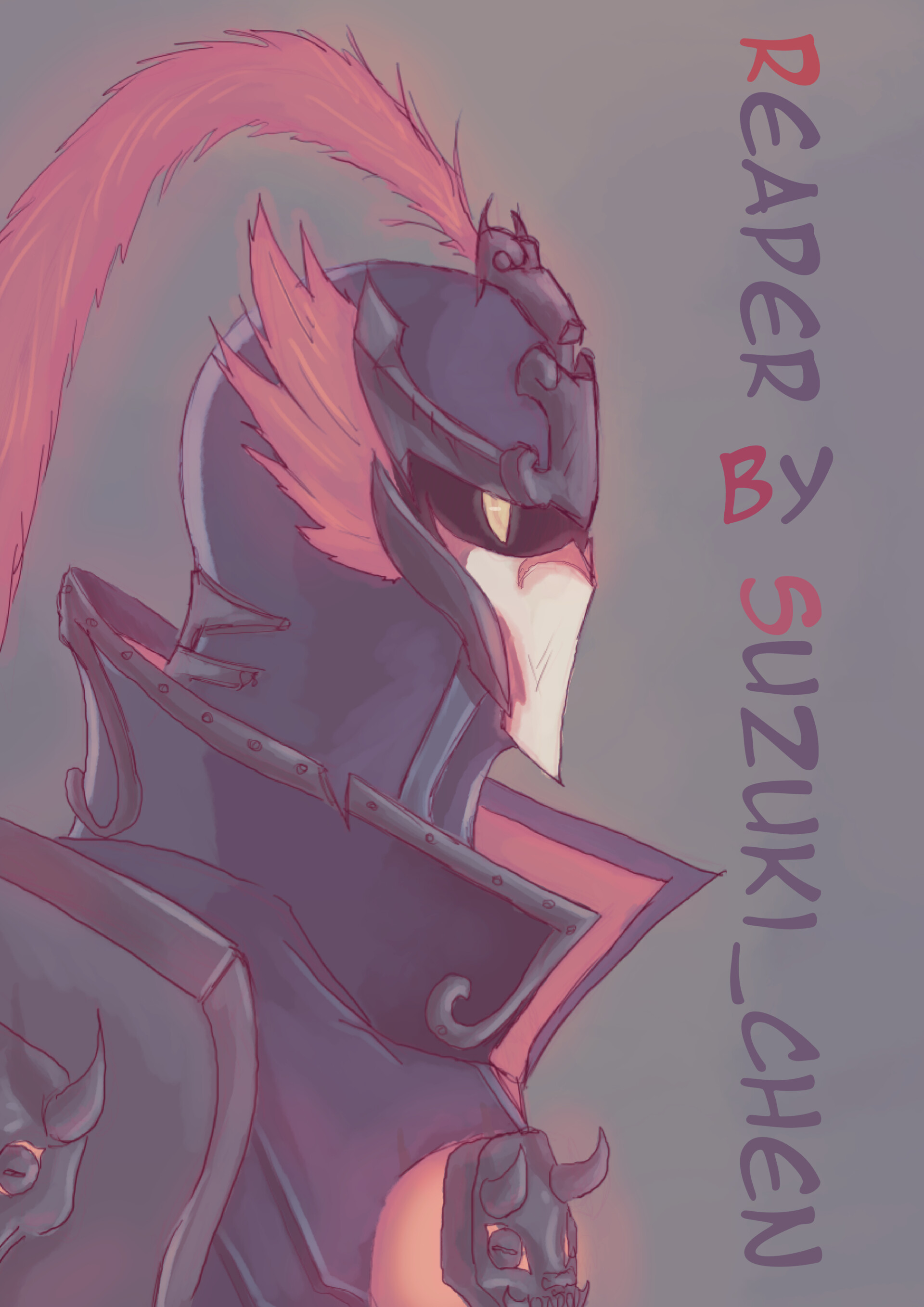 ArtStation - Reaper 吕布