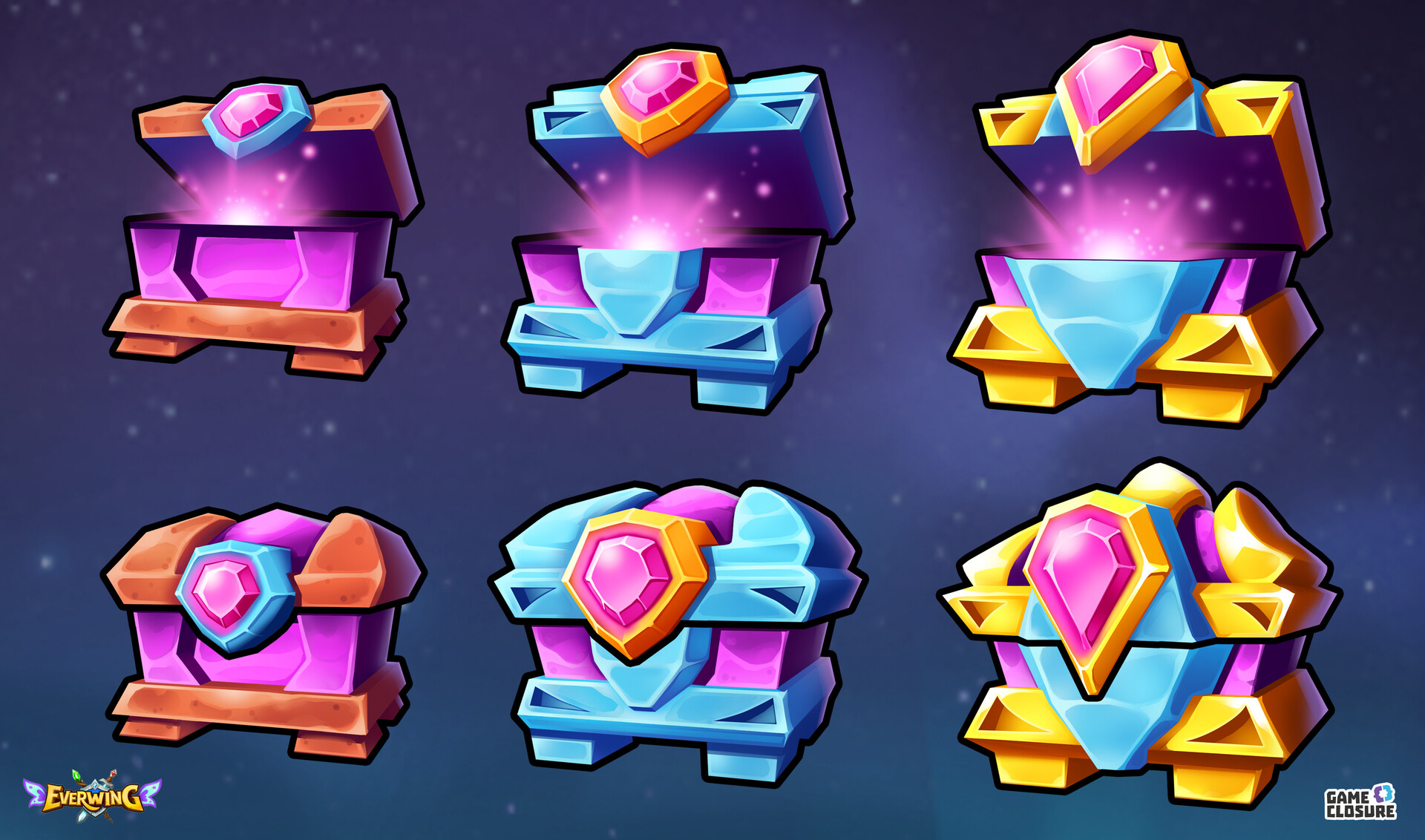 Brian Kistler - Everwing Backgrounds and Props