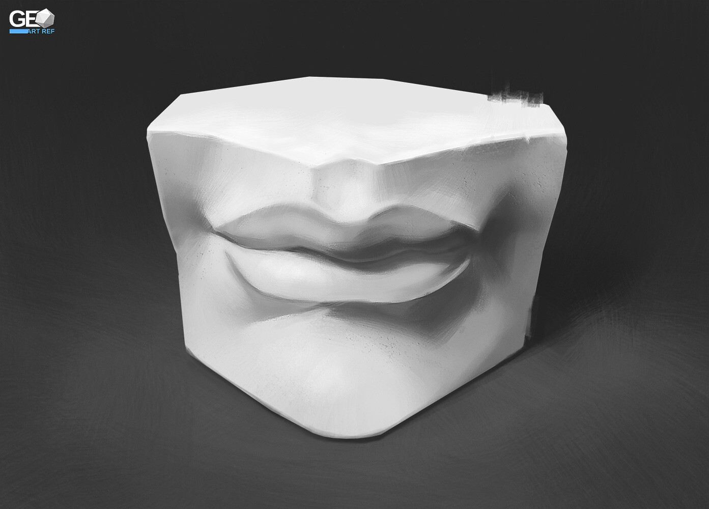 Geo Art Ref - Mouth Cast Study