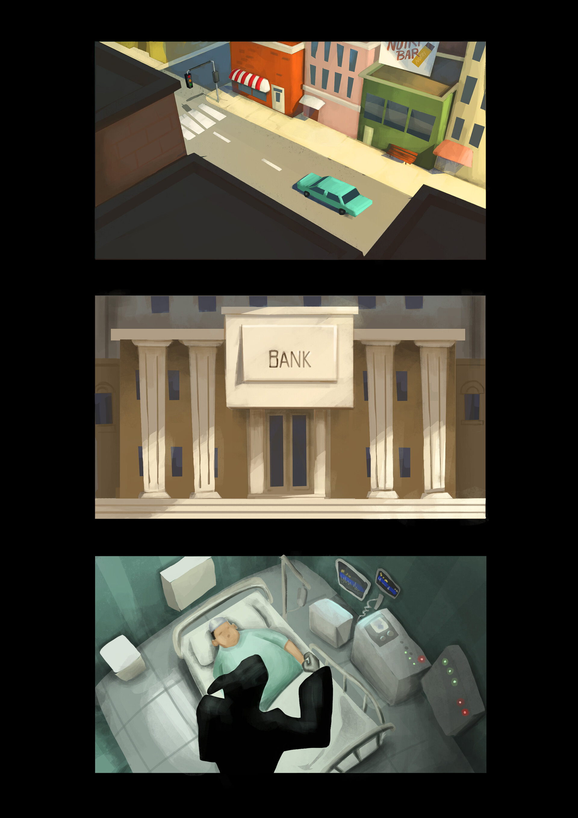 ArtStation - Color Keys (freelance project)