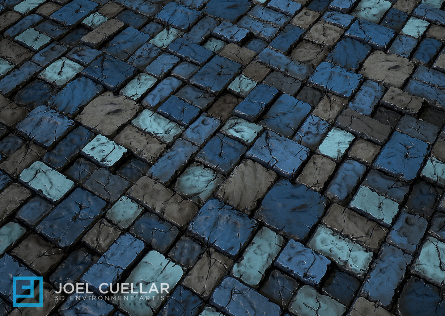 Joel Cuellar - Tileable Stone Tile Material