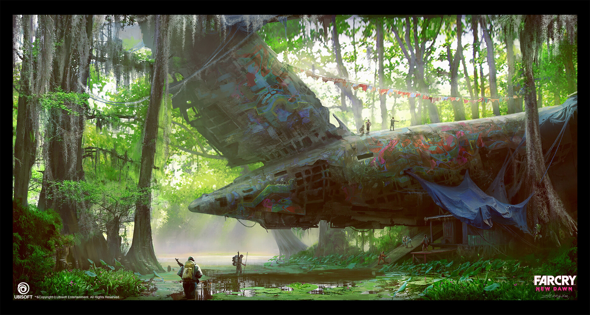 Xu Zhang - Far Cry: New Dawn concept art explore