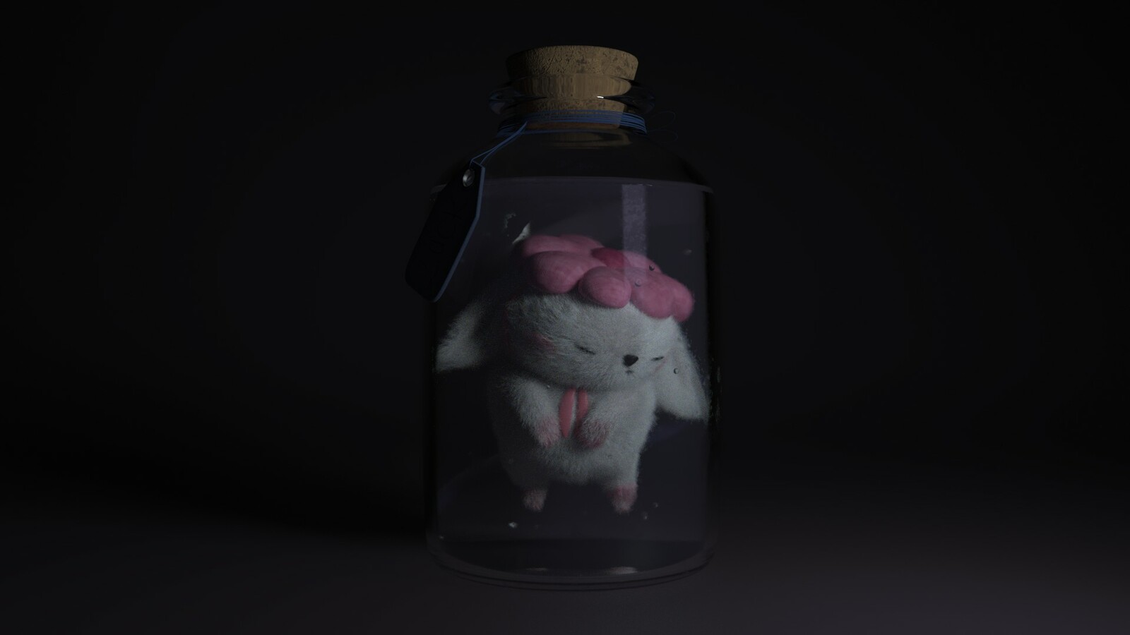 Vincent Lenne - Personnal Work - Rabbit in Bottle (Février 2019)