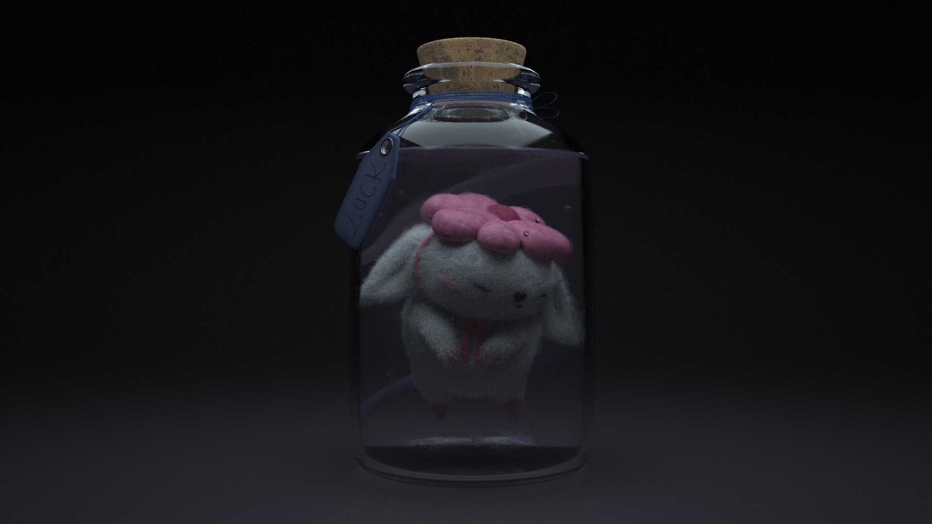 Vincent Lenne - Personnal Work - Rabbit in Bottle (Février 2019)